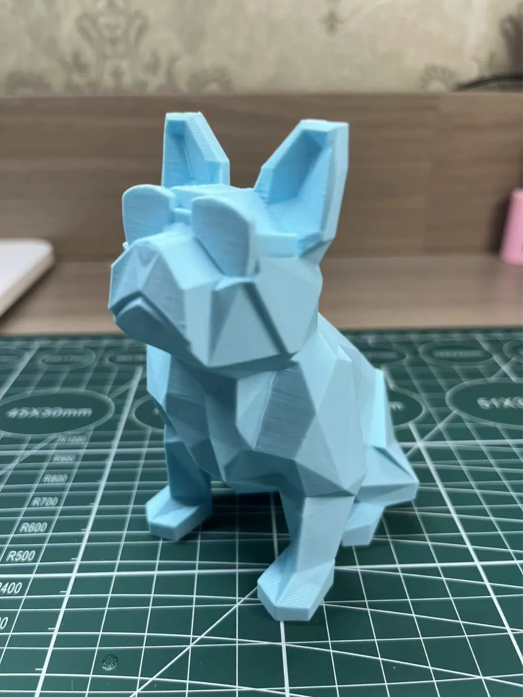 Geometric Bulldog by 创酷三维 - MakerWorld