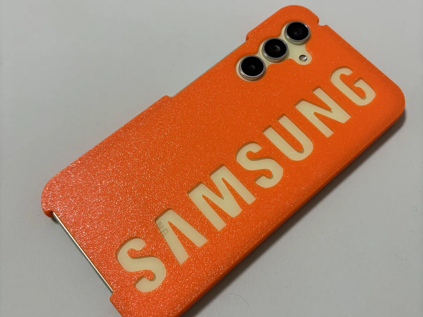 Samsung A54 phone case (with brand logo cutout) Remixed by 阿乐 - MakerWorld