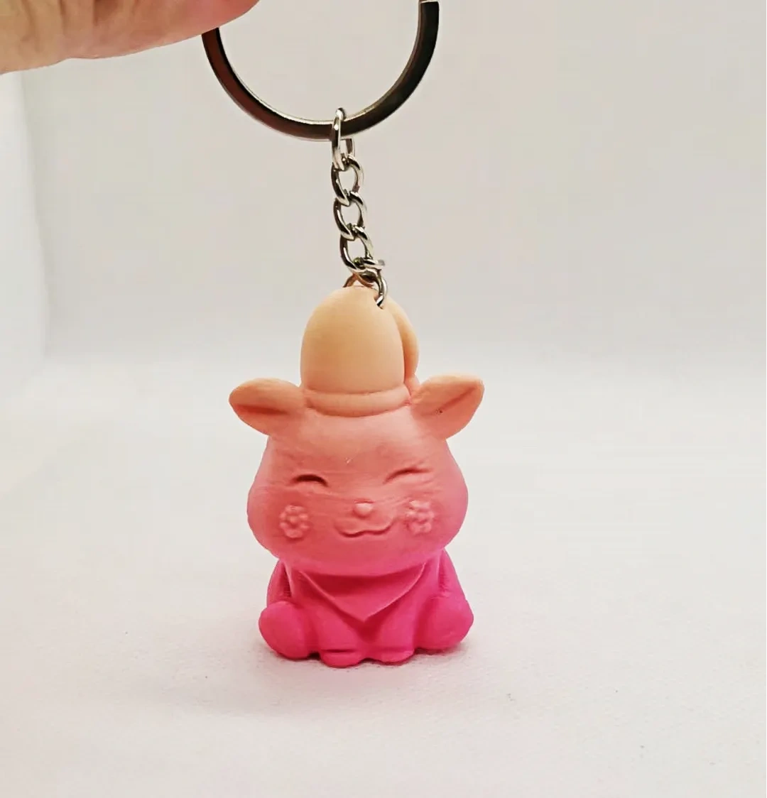 Christmas Kitten Keychain by Jennifer - MakerWorld