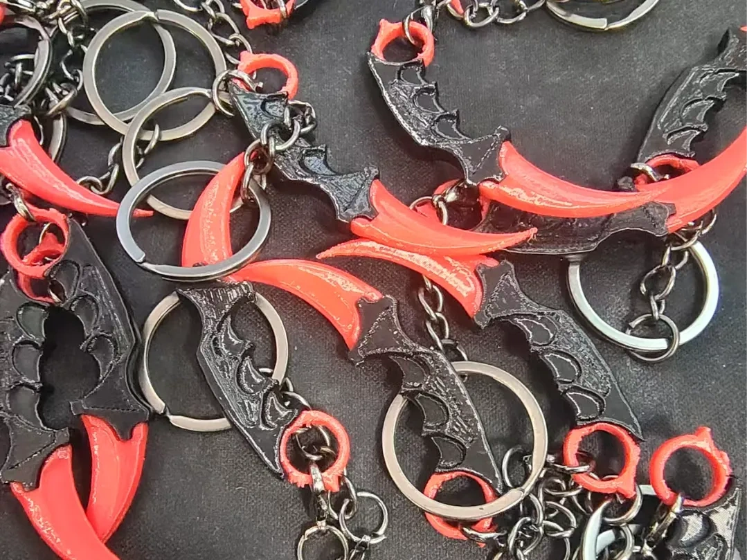 CS Claw Knife Keychain by 小陈 - MakerWorld