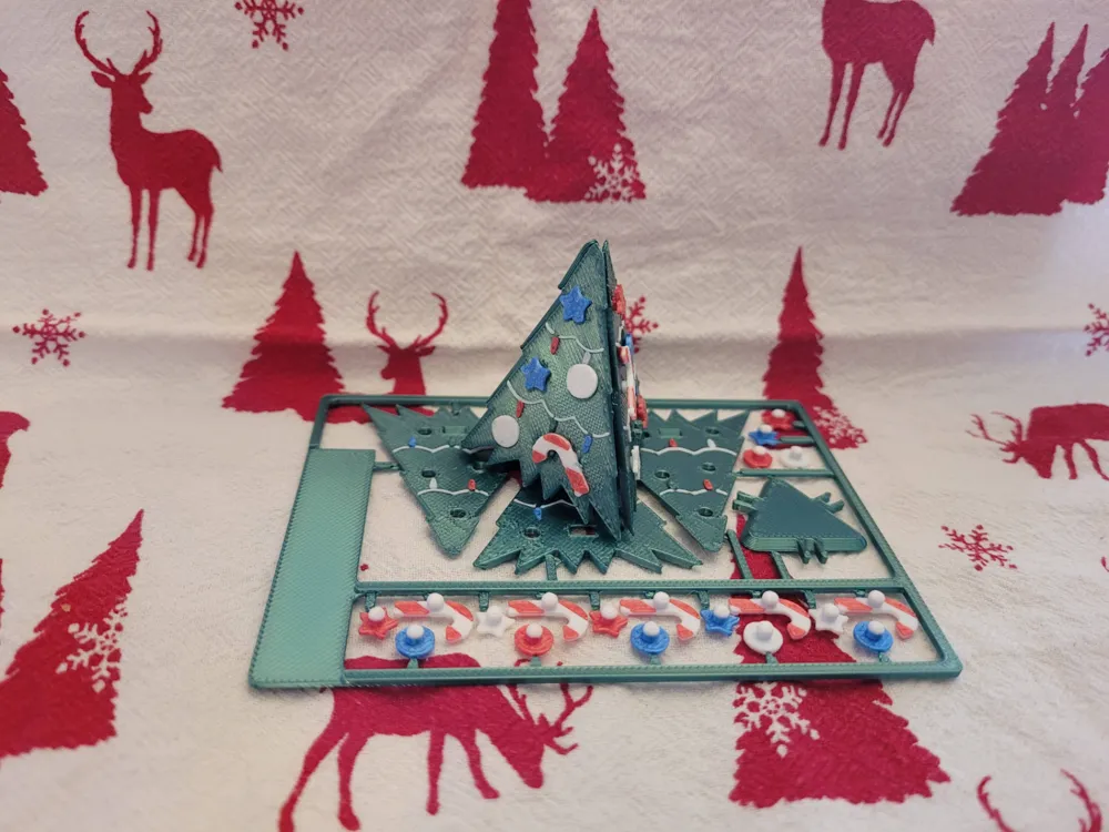 Christmas Tree Kit Card by genericcarbonlifeform MakerWorld: Download ...