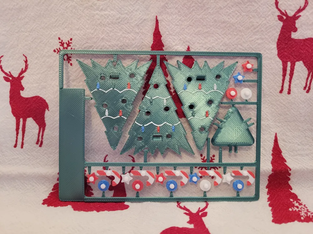 Christmas Tree Kit Card by genericcarbonlifeform MakerWorld: Download ...