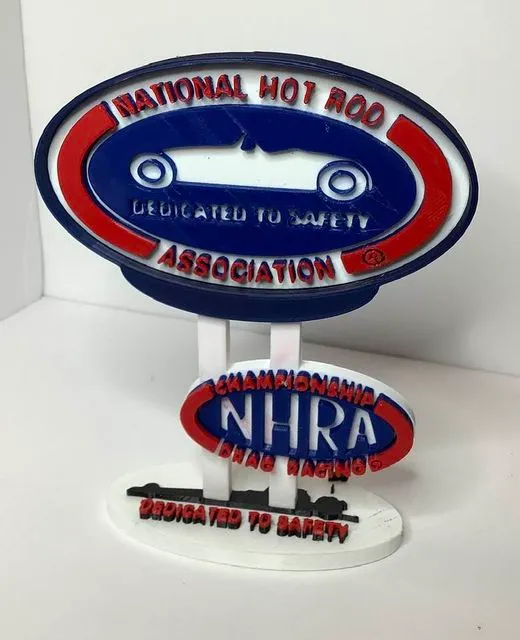 NHRA safety display sign by Rayb007 - MakerWorld