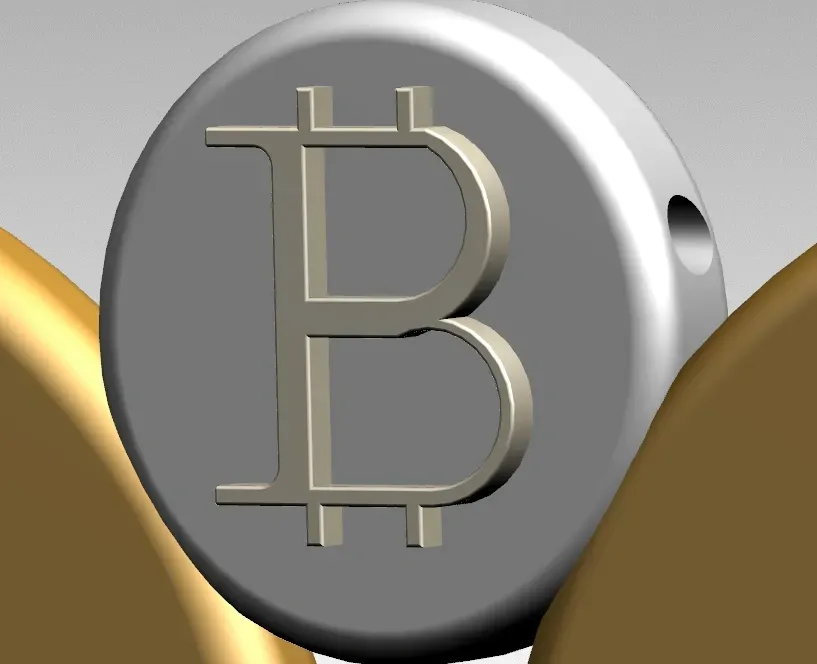 Bitcoin Takes You to the Sky by user_1913490928 - MakerWorld