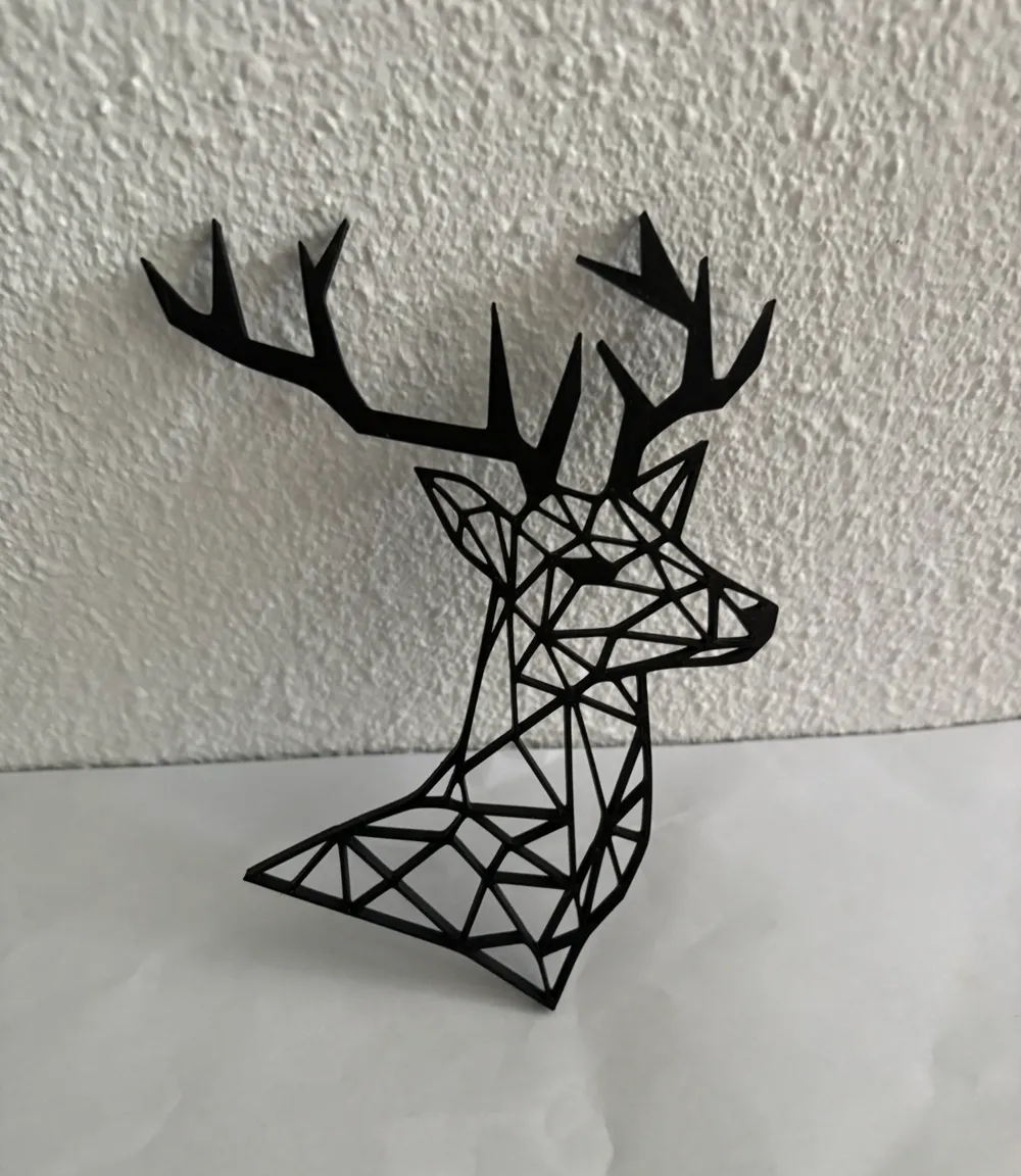 Geometric Reindeer by 3DPrintastica - MakerWorld