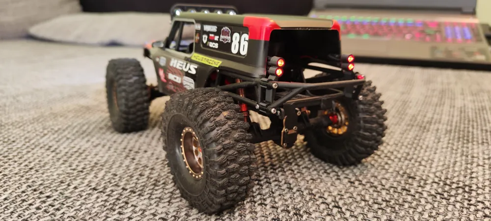 Meus Racing MB24 rear light for 3 mm LED by Telkin - MakerWorld