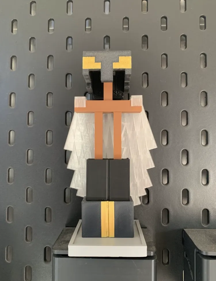 Minecraft armor stand with armor - Free 3D Print Model - MakerWorld