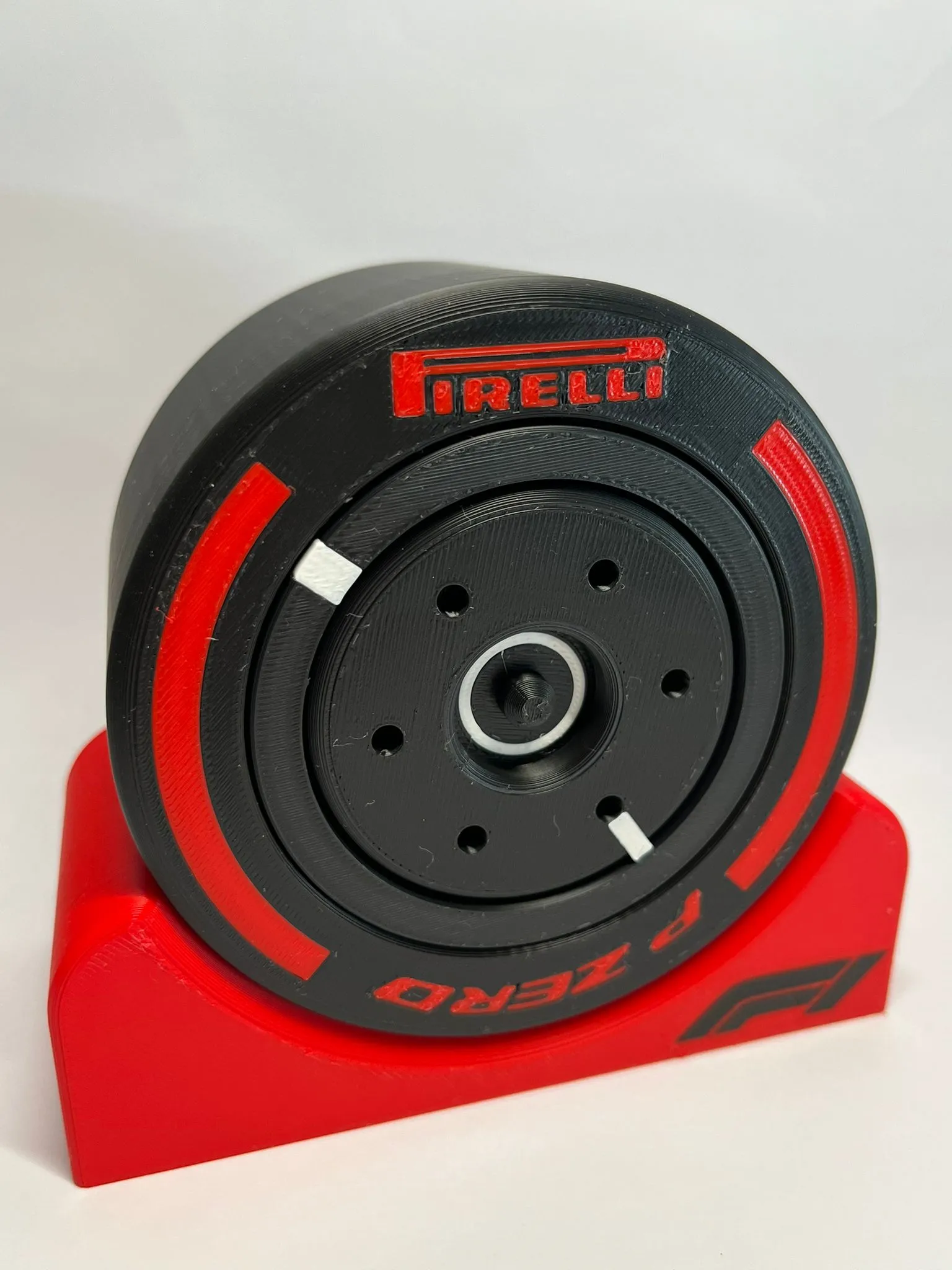 Formula 1 F1 Wheel Clock - Free 3D Print Model - MakerWorld
