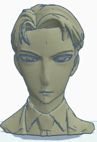 Loid Forger Bust by Aura3D - MakerWorld