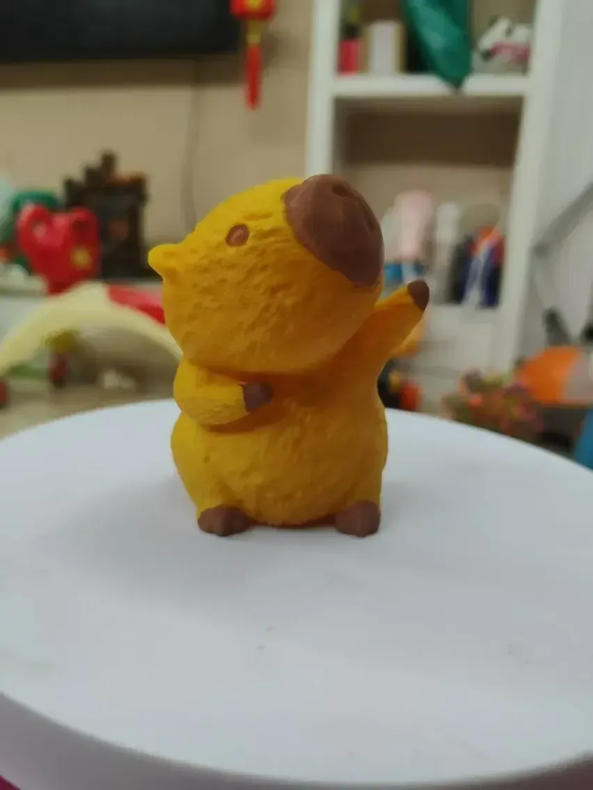 Capybara with fur, super great texture by liupeiyty - MakerWorld