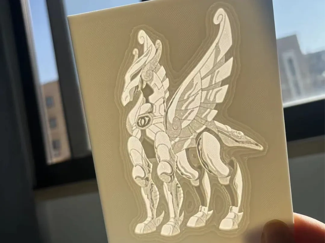 Saint Seiya - Pegasus Cloth Lithophane by Flow_Huang - MakerWorld