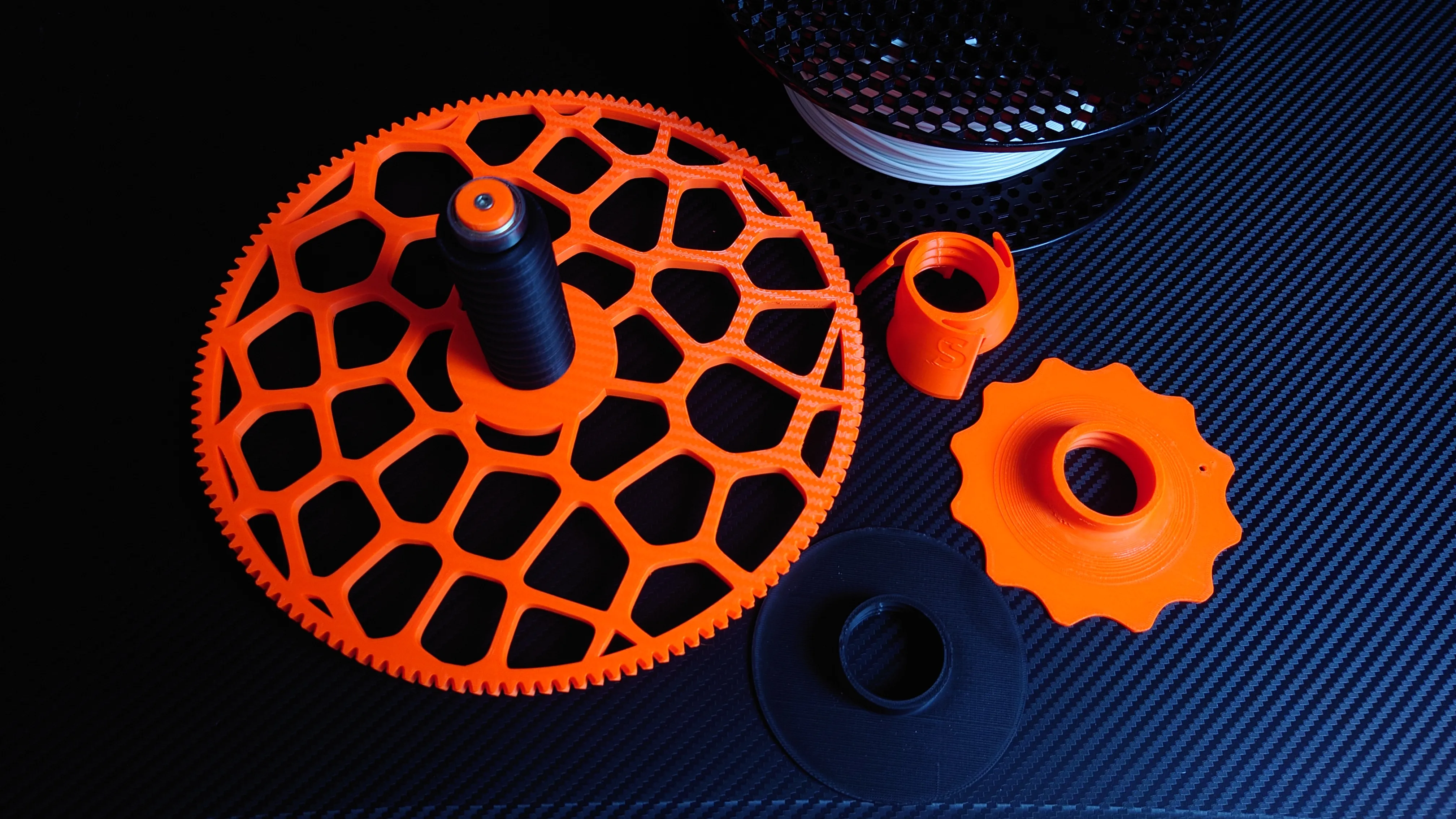 Python AMS - Adaptive Spool Holder Remixed by humebeam MakerWorld: Download Free 3D Models