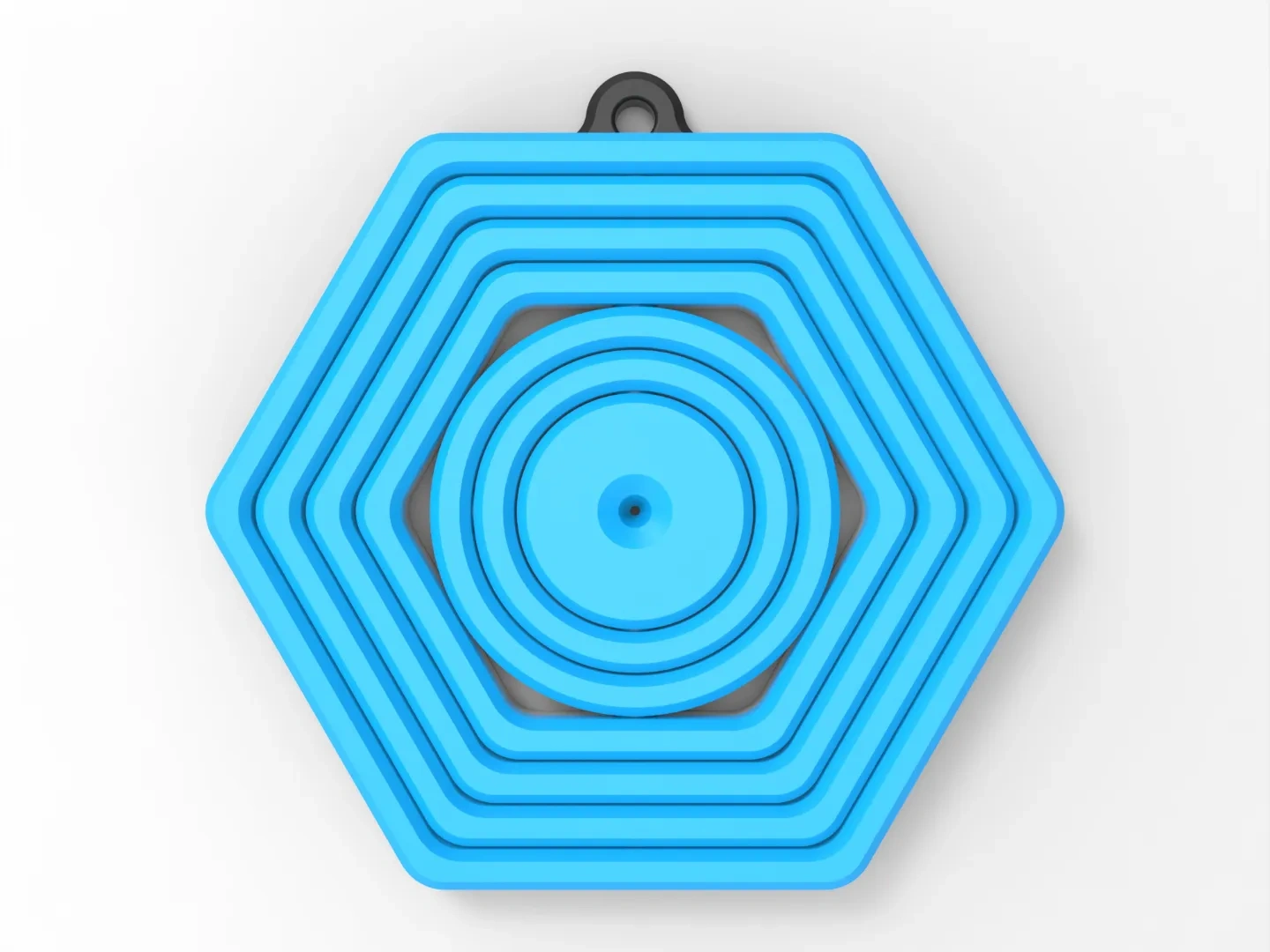 Fingertip Gyro - Keychain - Fidget Toy by AO0o - MakerWorld