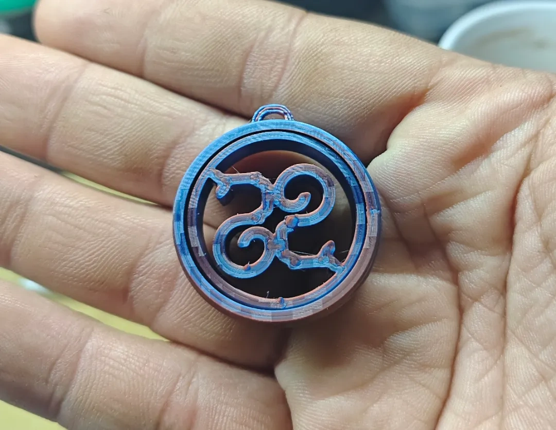 Double Happiness Fidget Spinner Omni-directional Rotation by bing_li ...