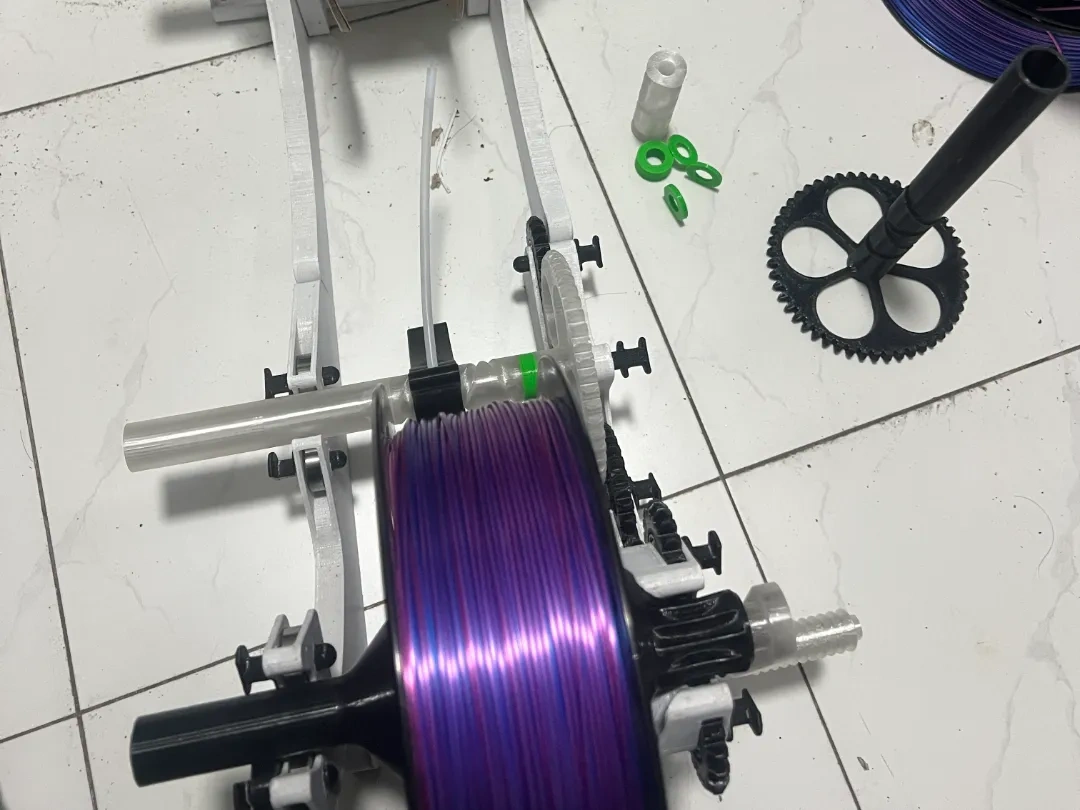 Adjustable spool winder axis Remixed by user_4286614136 - MakerWorld