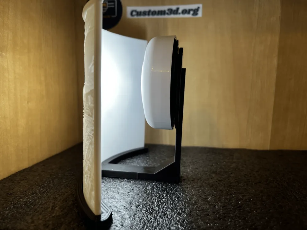 Curved Landscape Lithophane Stand by Custom 3D - MakerWorld