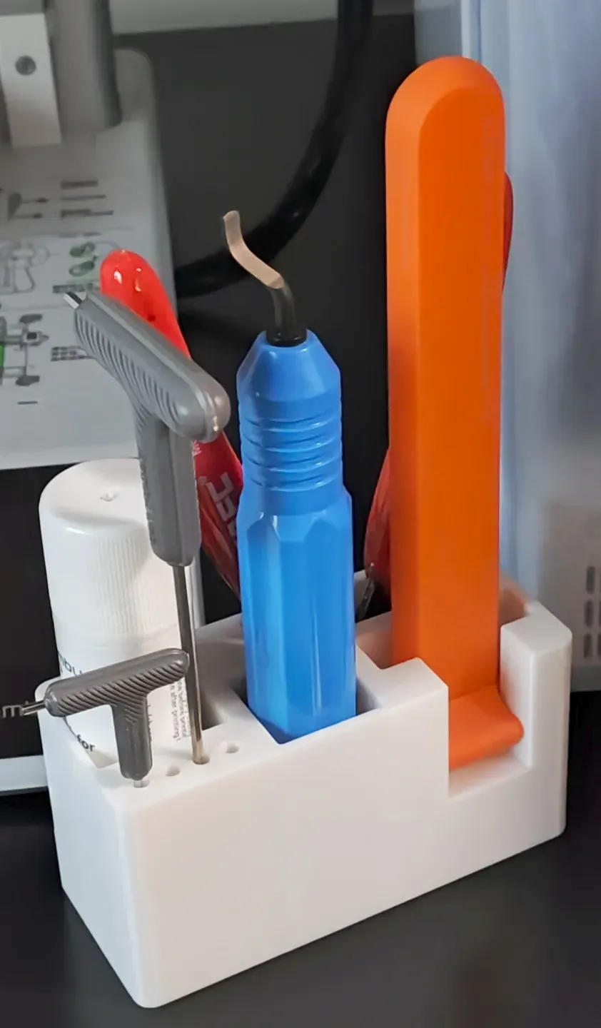 Common 3D Printing Tools Rack by redghost13 - MakerWorld
