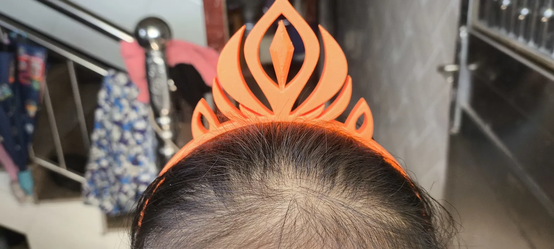 Ice Princess Crown Headband - Hair Hoop Printable for A1 mini - Free 3D ...