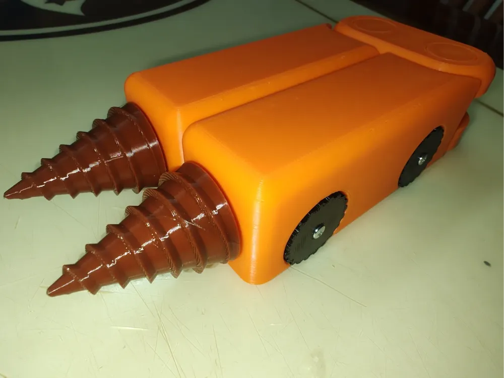 Collapsed Mine Shaft Rescue Vehicle, Pangolin by shark - MakerWorld