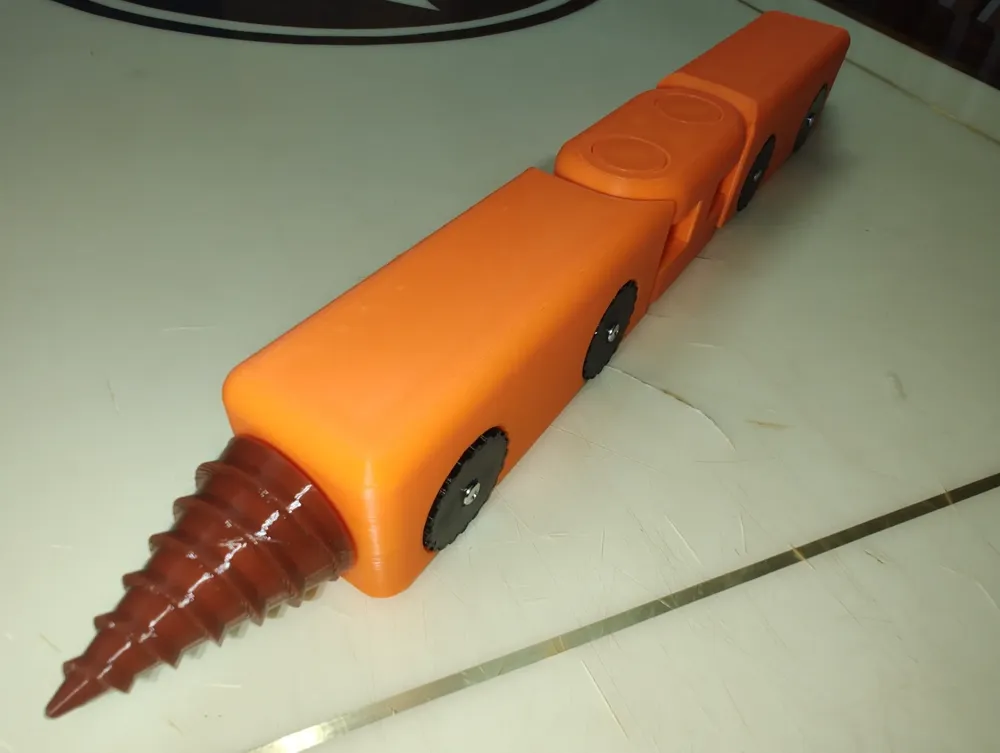 Collapsed Mine Shaft Rescue Vehicle, Pangolin by shark - MakerWorld