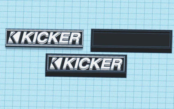 Kicker Audio Logo by jason.dilts - MakerWorld