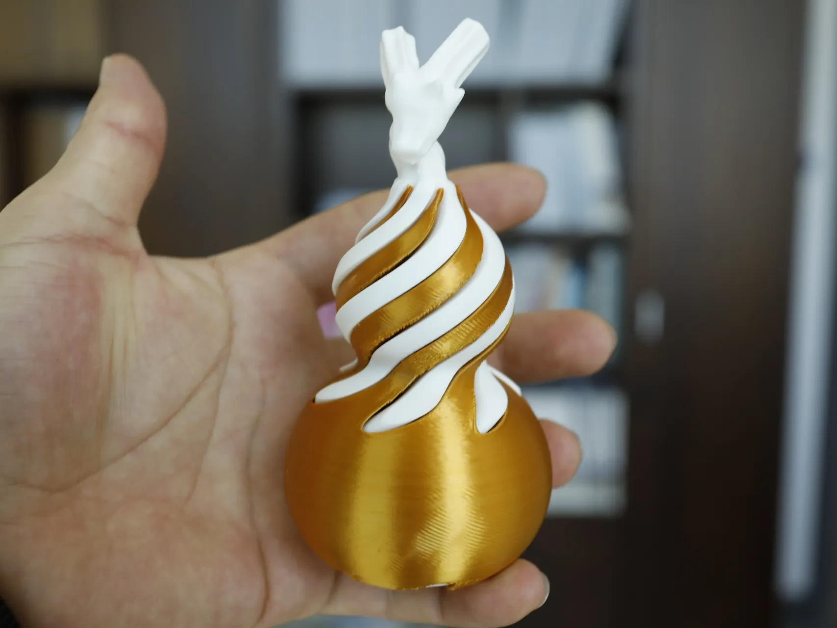 Spiral Fidget Dragon Gourd (Fortune and Prosperity) by aotuman（国际 ...