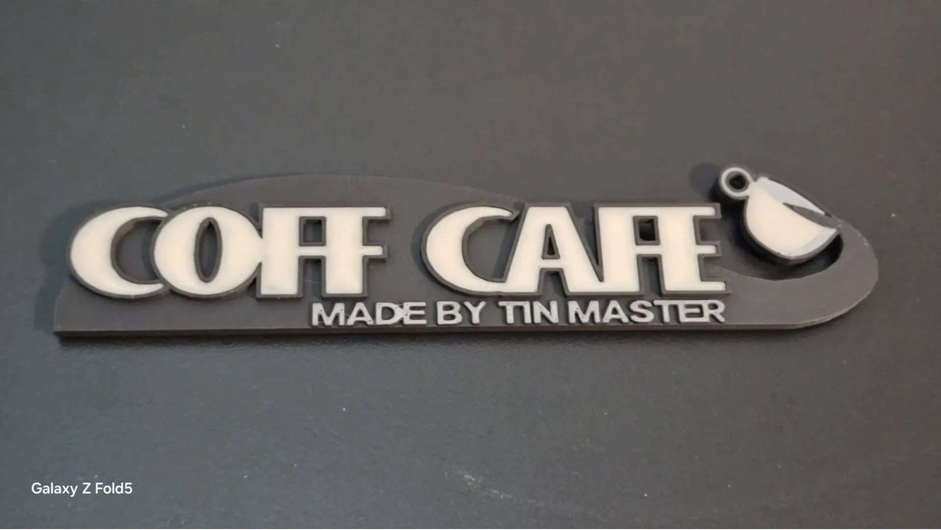 Zero Zone ZZZ Cafe Signature Fridge Magnet by 糖糖 - MakerWorld