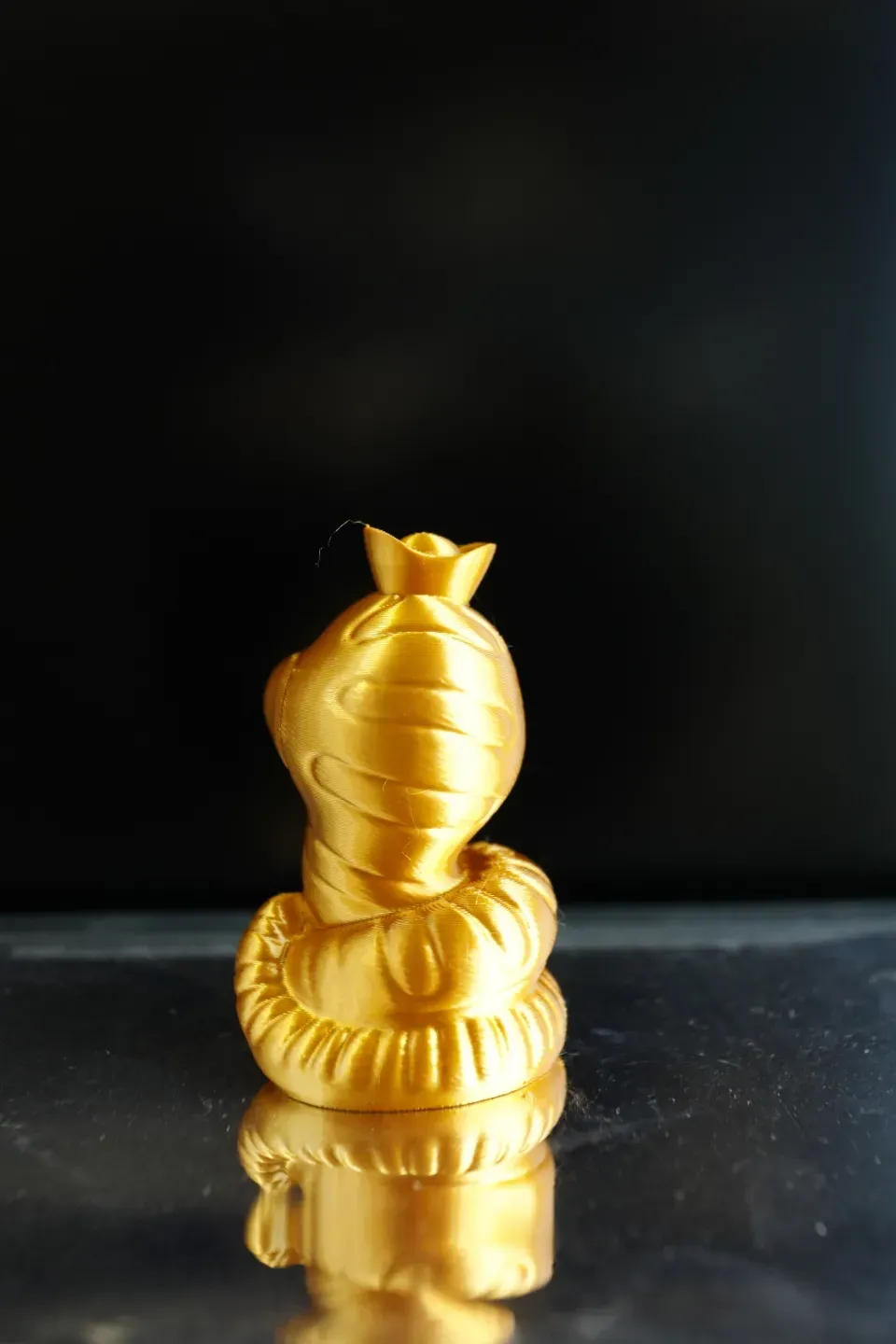 Golden Serpent Brings Treasure by puresa - MakerWorld