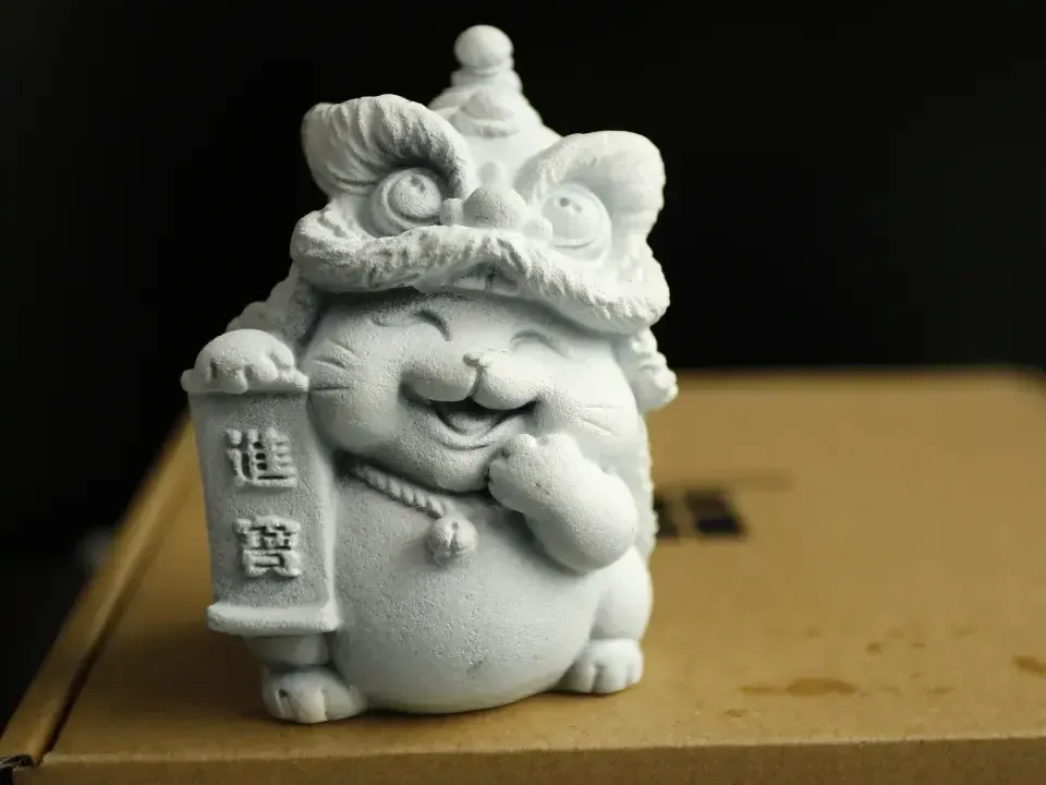 Jinbao Awakening Lion Cat by aotuman（国际） MakerWorld: Download Free 3D ...