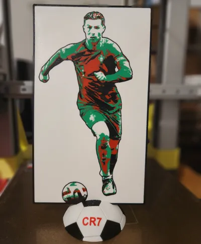 cristiano ronaldo 3d print model download - MakerWorld