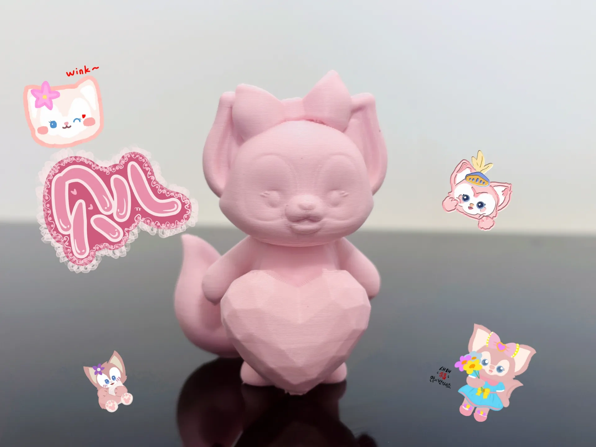 Duffy's friend～Lina Bell hugging a heart by 大炮国际版 - MakerWorld