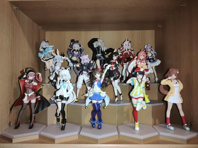 layered stand for pop up parade figures by user_1820373575 - MakerWorld