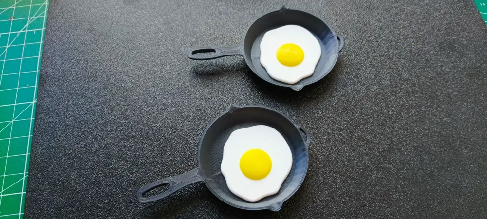 Fried Egg Fridge Magnet by 凡星清曜 - MakerWorld