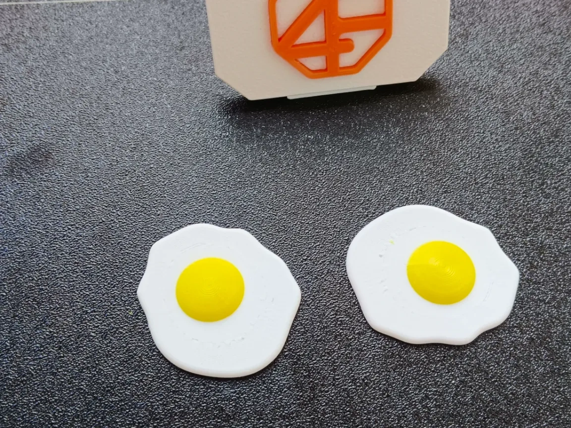Fried Egg Fridge Magnet by 凡星清曜 - MakerWorld
