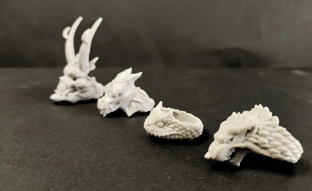 Wolf Head Ring 【Werewolf】【Game of Thrones】 - Free 3D Print Model ...