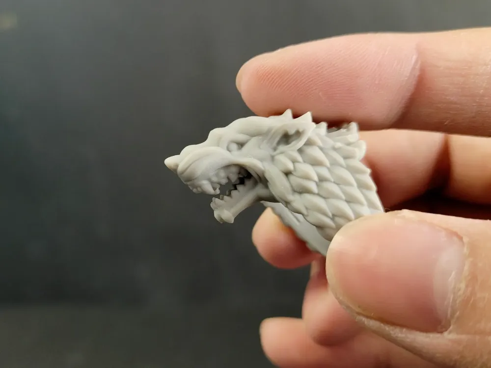 Wolf Head Ring 【Werewolf】【Game of Thrones】 by 黑日 MakerWorld: Download Free 3D Models