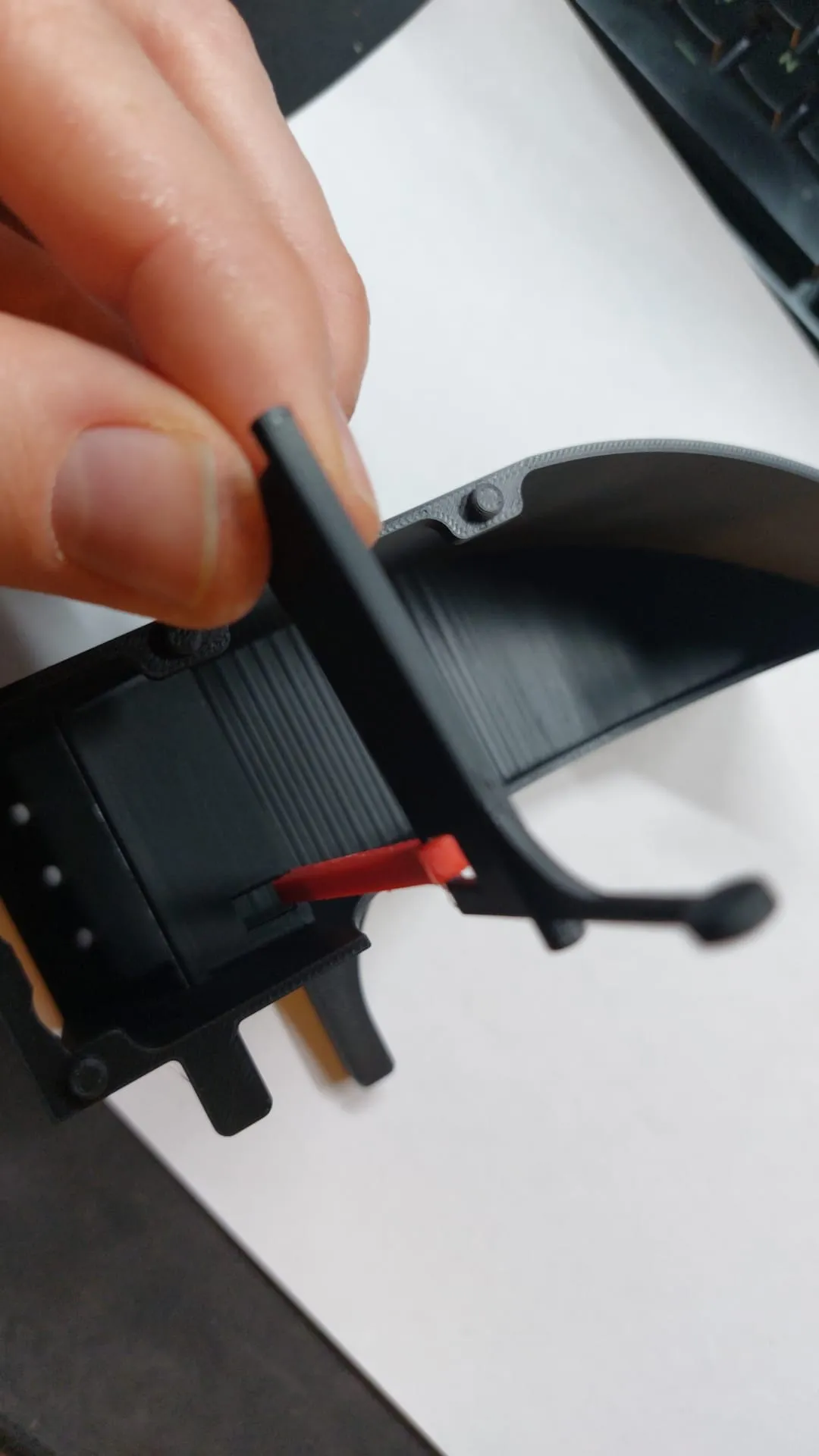 Sim Rig Air adjustable fan duct MK2 - Free 3D Print Model - MakerWorld