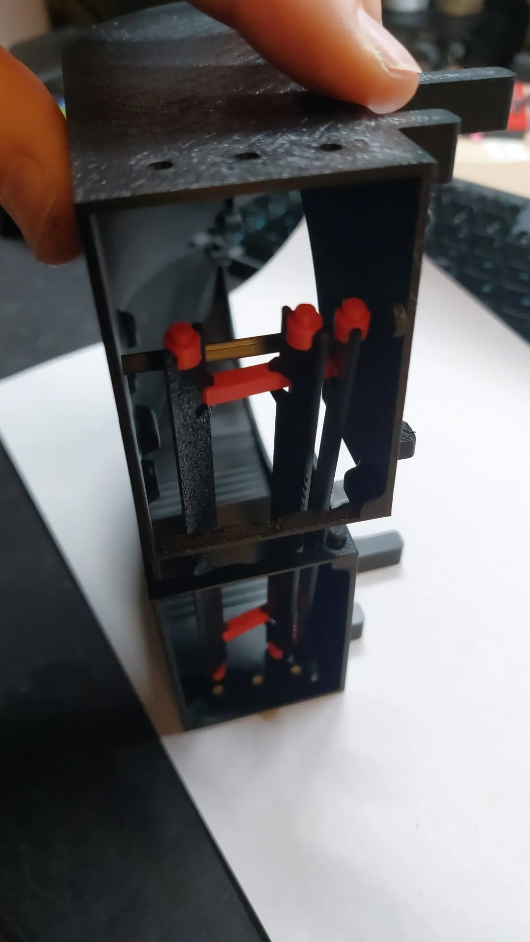 Sim Rig Air adjustable fan duct MK2 - Free 3D Print Model - MakerWorld