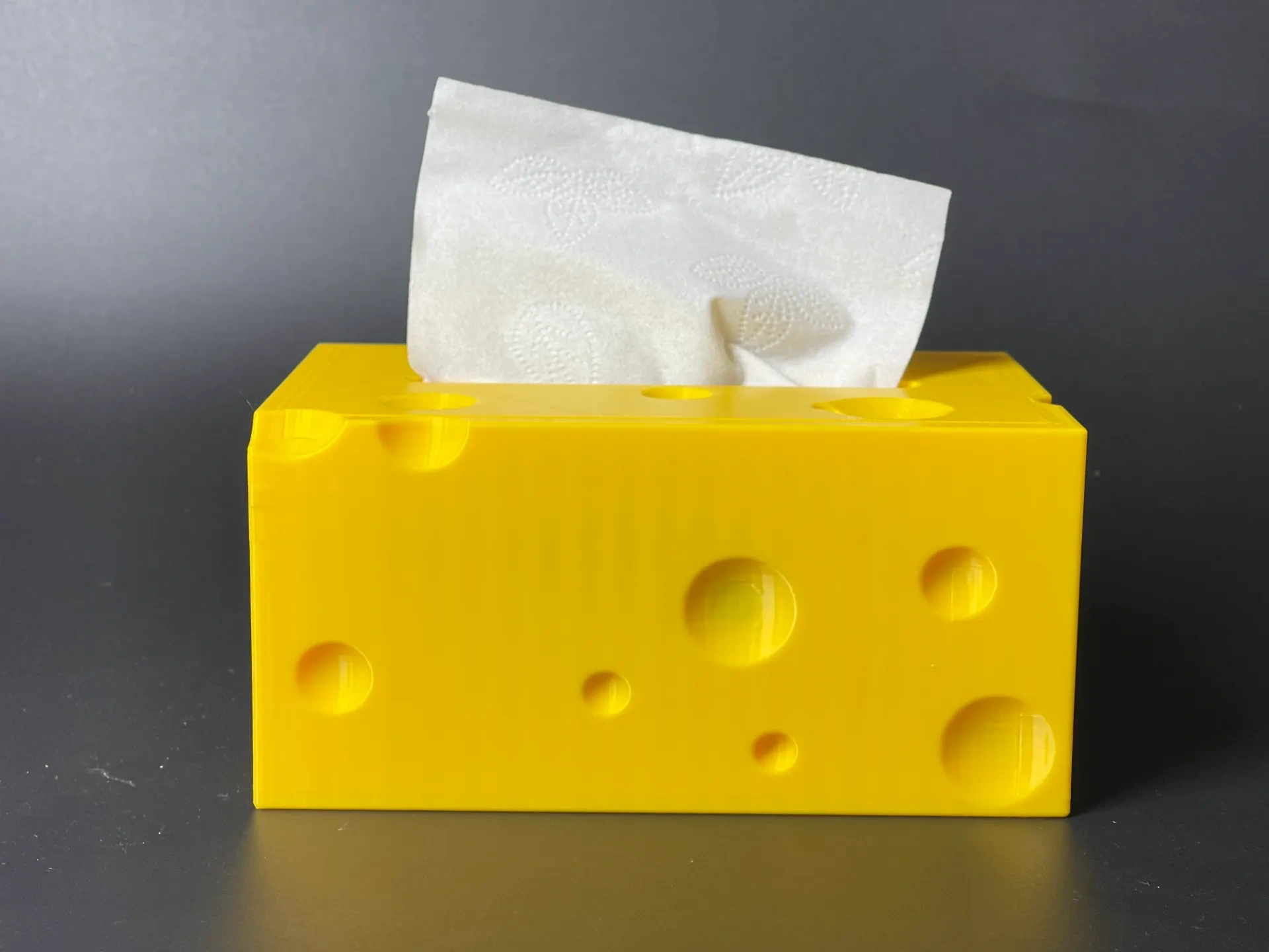 Cheese Tissue Box by 胡子兄弟【国际站】 - MakerWorld