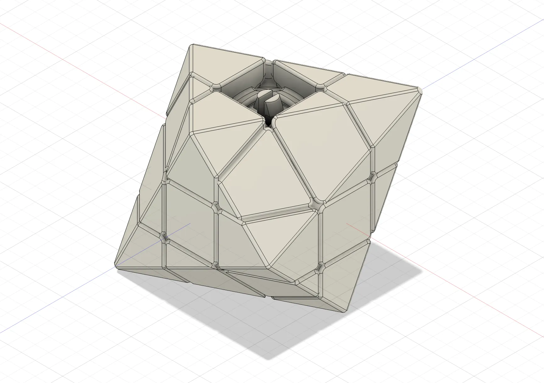 Diamond and Hexagonal Bipyramid Cube Puzzle by CZJ Studio MakerWorld ...