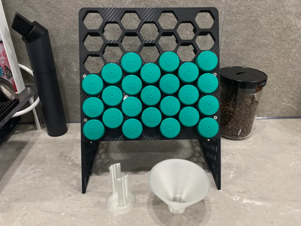 Conical tube for coffee bean - Free 3D Print Model - MakerWorld