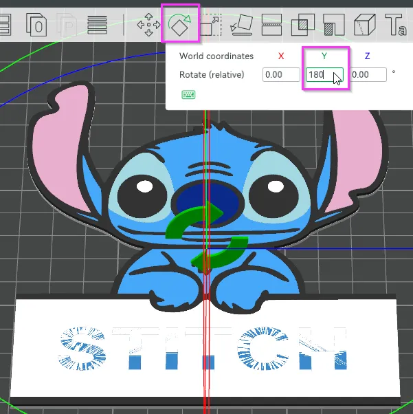 Stitch Name Sign - With Customizable Text by rijstraket MakerWorld ...