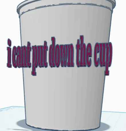 dave blunts cup by Prints by danniMakerWorld: Download Free 3D Models