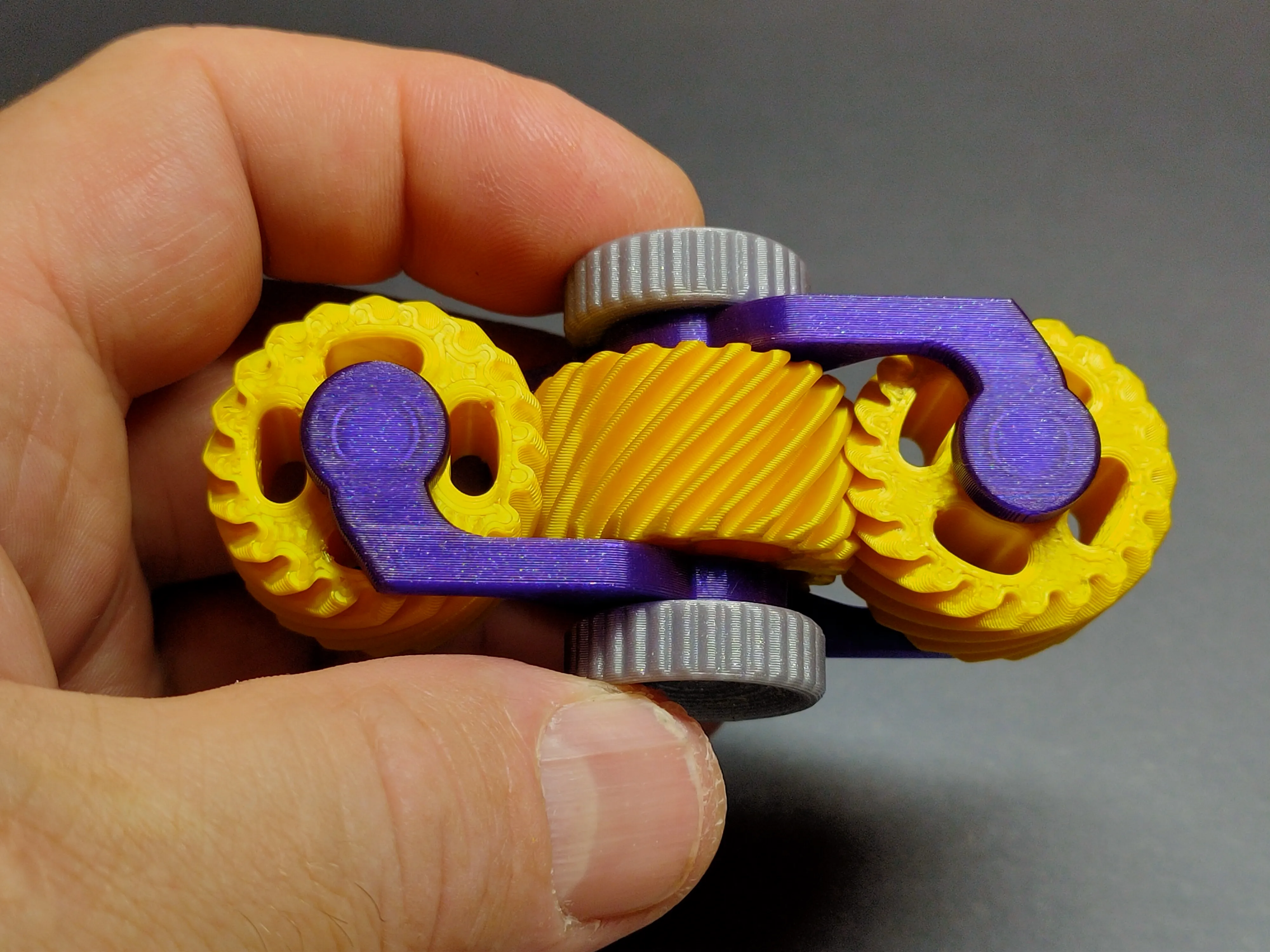 Dual helix gear spinner by Thorin Oakenshield MakerWorld: Download Free ...
