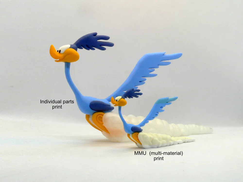 Road Runner - MMU - Free 3D Print Model - MakerWorld