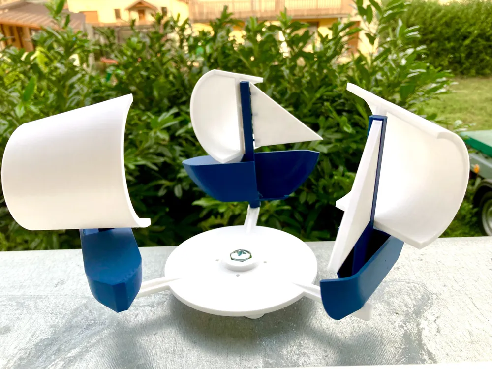 Maritime Whirlwind Decor / Wind Spinner with Boats by hvrkh MakerWorld ...