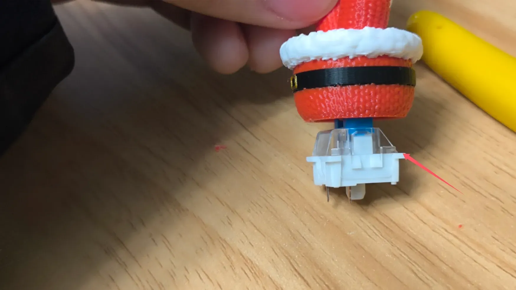 Santa Claus Fidget Clicker - Free 3D Print Model - MakerWorld