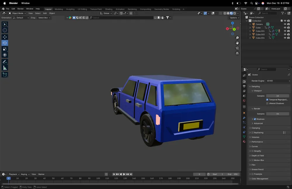 Low poly cool off-road car model by The Pro printer MakerWorld ...