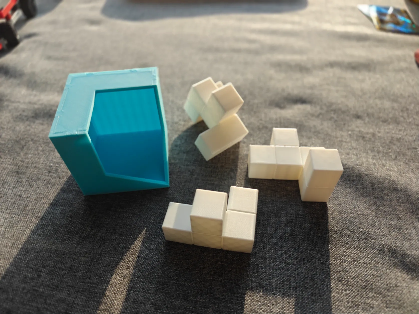 Puzzle Series 7—Neat Storage Cubes by 傍眼探花 - MakerWorld