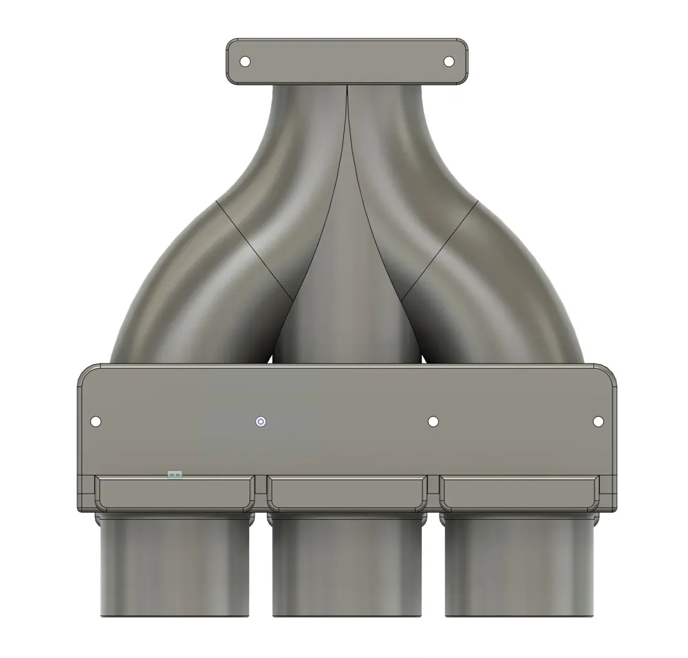 Festo Dust Collector Four-Way Valve - Free 3D Print Model - MakerWorld